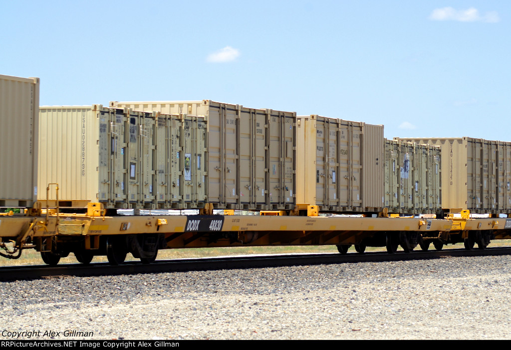 DODX 48830 Southbound, Loaded